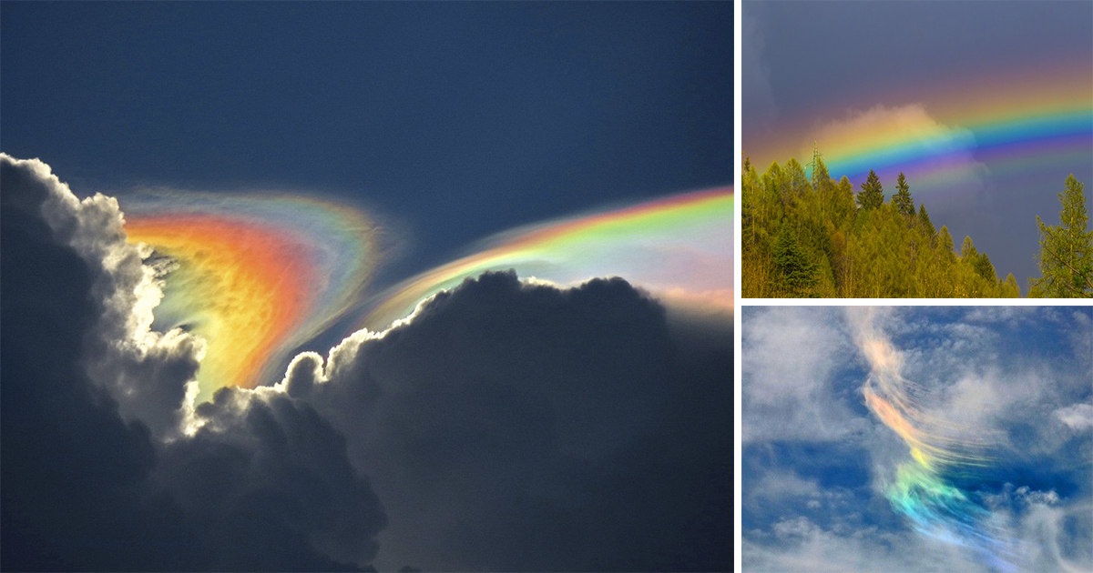Los 7 Arcoíris más EXTRAÑOS que puedes ver en el cielo